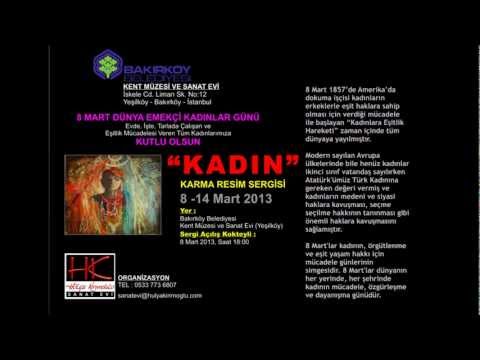 8 MART DÜNYA EMEKÇİ KADINLAR GÜNÜ - KARMA RESİM SERGİSİ