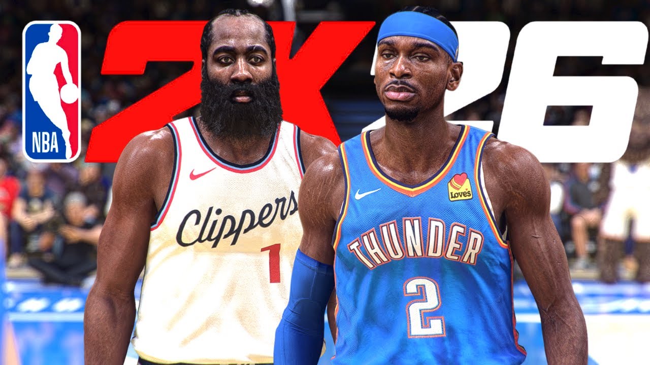 NBA 2K26 CLIPPERS vs THUNDER | Ultra Realistic Gameplay Concept [4K ...