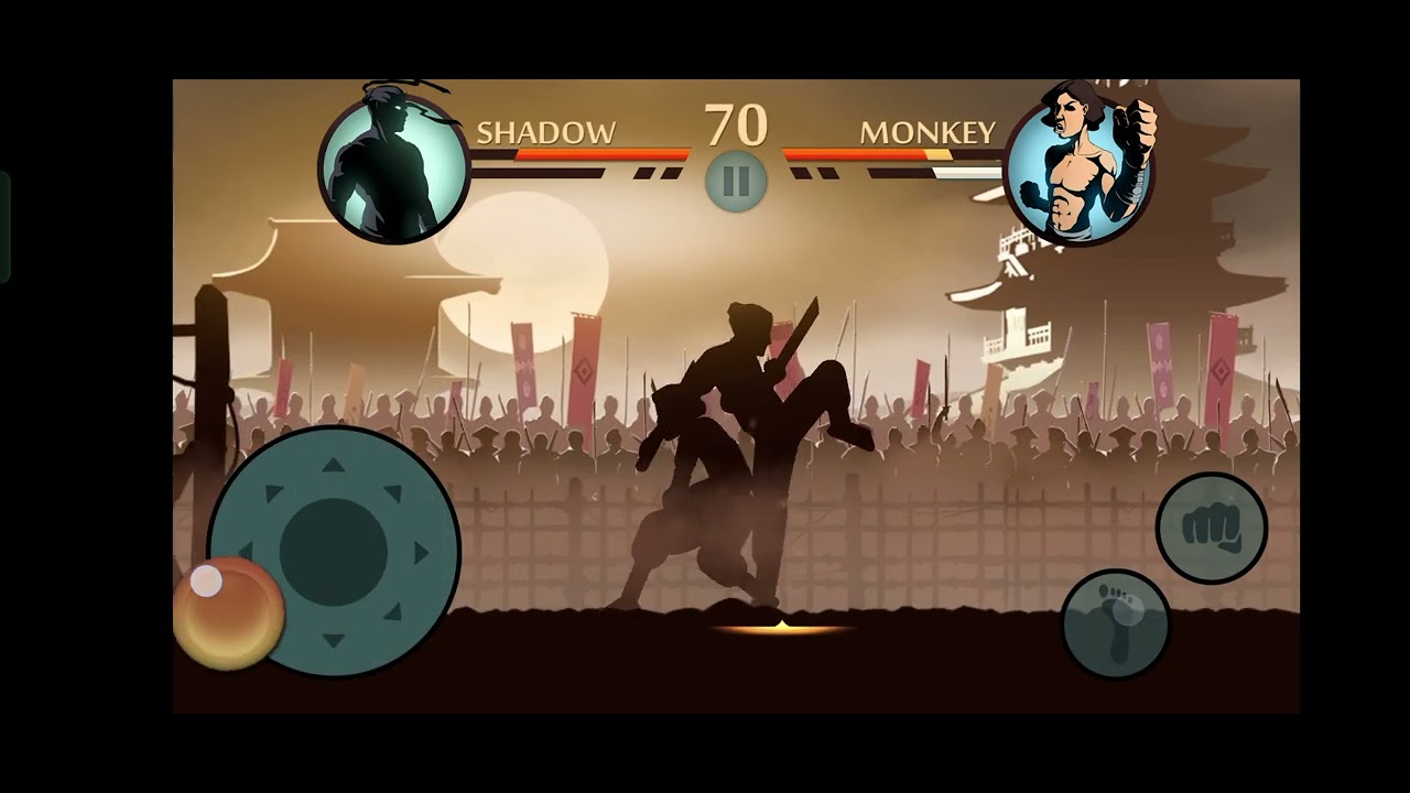 shadow fight 2 game play level 2 - YouTube
