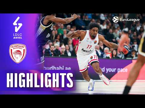 Starke Auswärtsleistung | ASVEL - Olympiakos | R35 Basketball-Highlights 2025/26