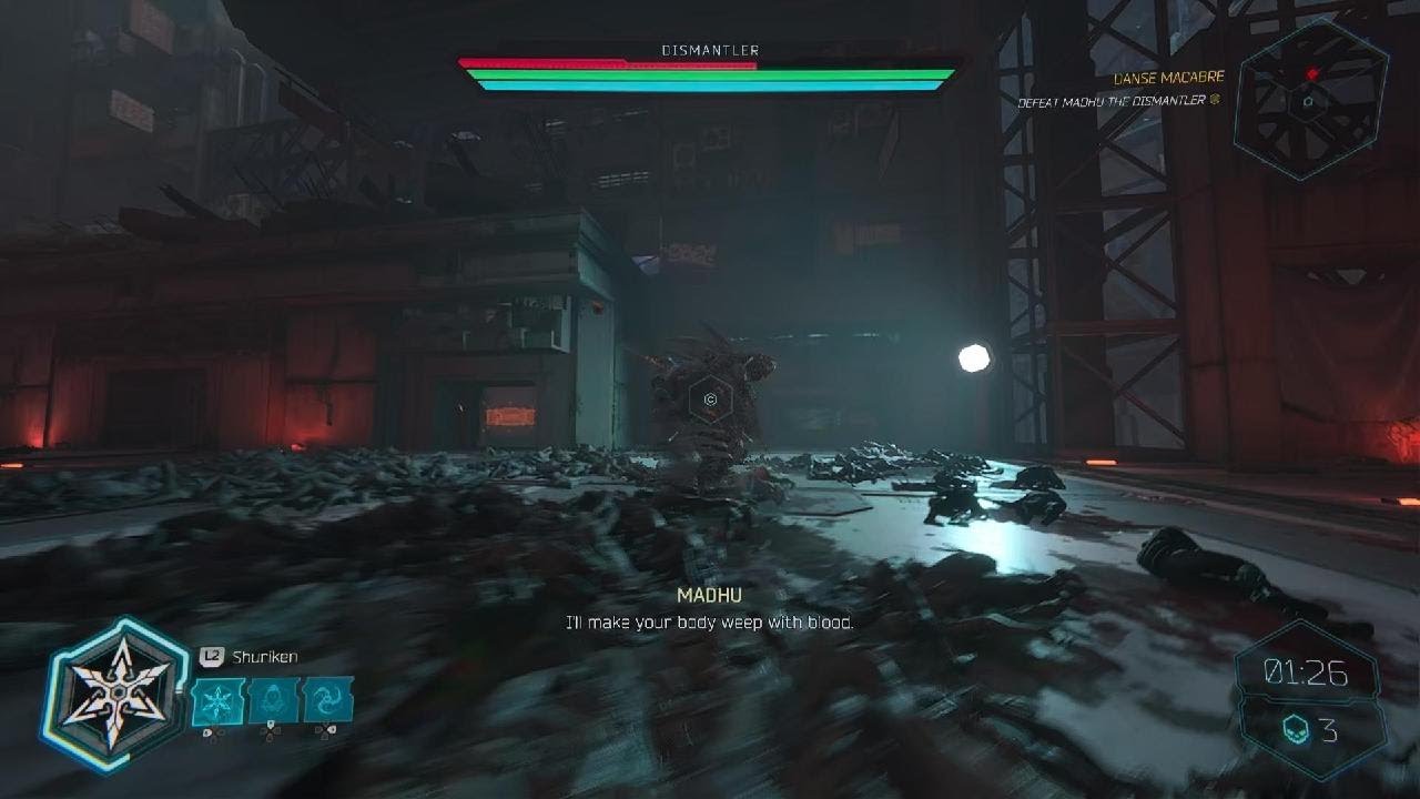 Ghostrunner 2 How To Beat Dismantler Boss Fight Easily - YouTube