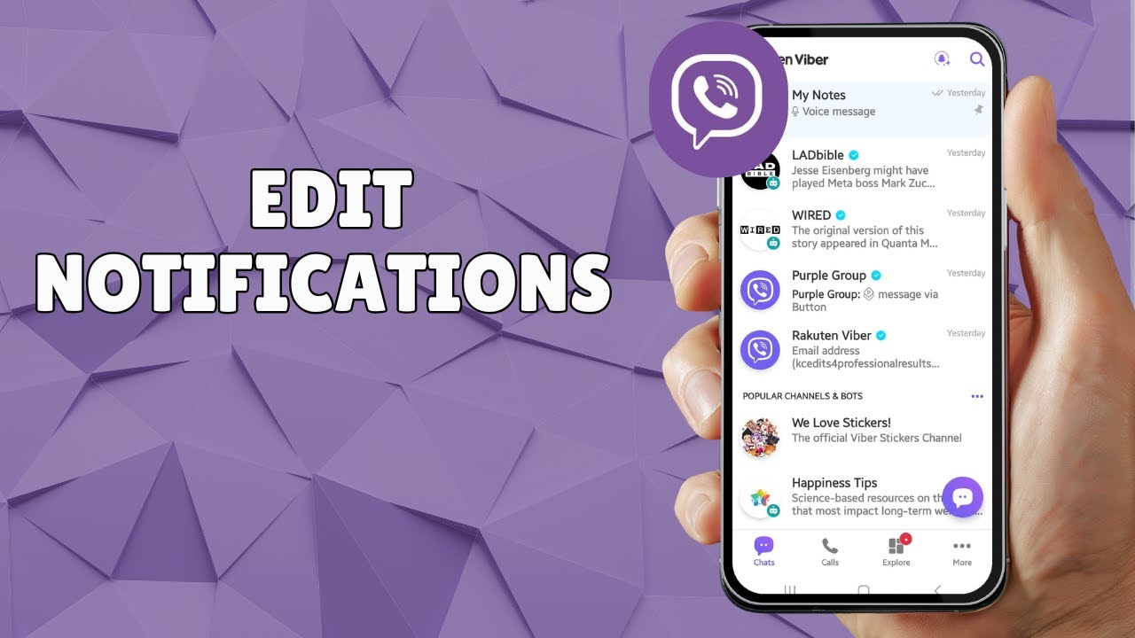 HOW TO EDIT NOTIFICATIONS ON VIBER - YouTube