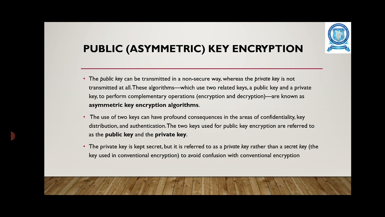 ENCRYPTION AND PUBLIC KEY INFRASTRUCTURE - YouTube