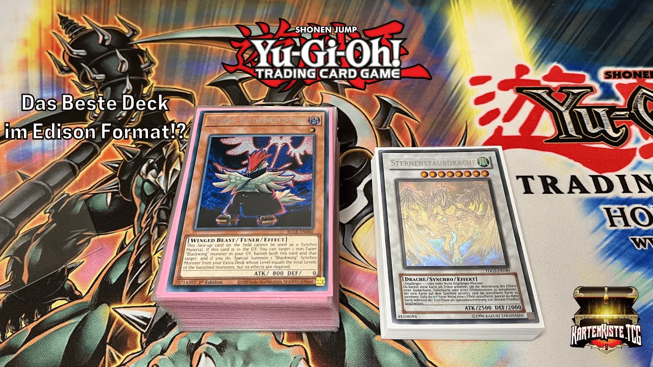 Blackwing Edison Deck Profile 2023 | Yugioh Schwarzflügel Deck ...