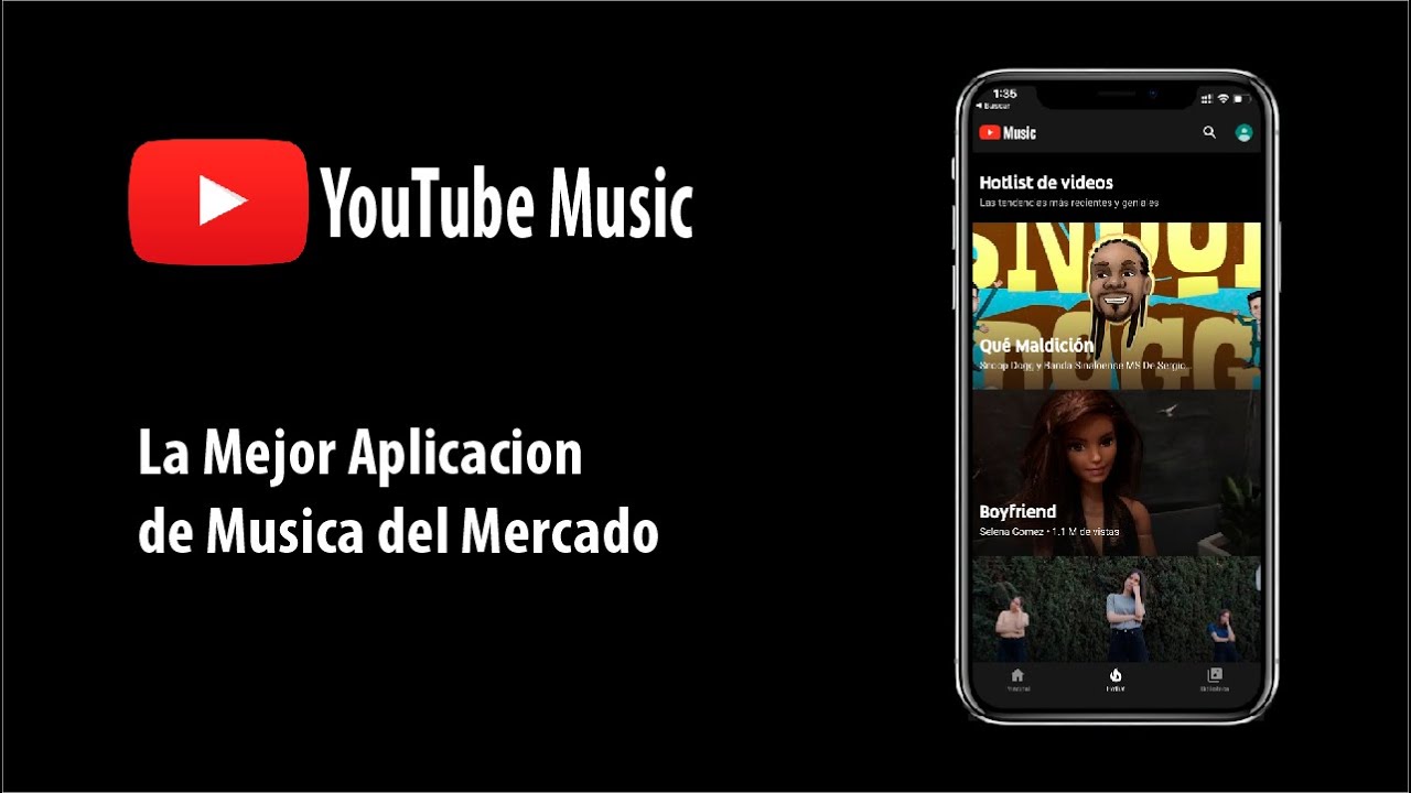 YouTube Music la mejor aplicación de musica en streaming - YouTube