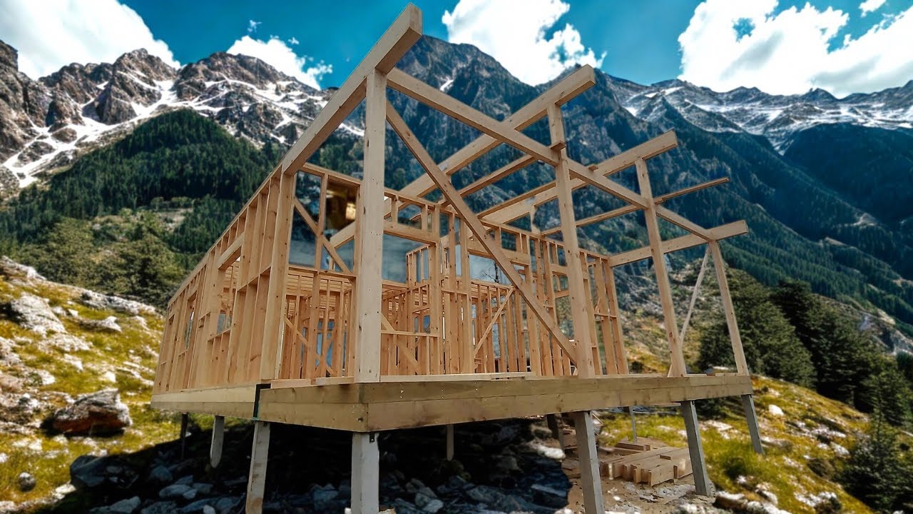 Carpenters Build a Dream Frame House - YouTube