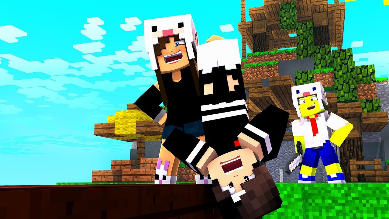 Coelha E Razor Trollando Players No Minecraft Youtube