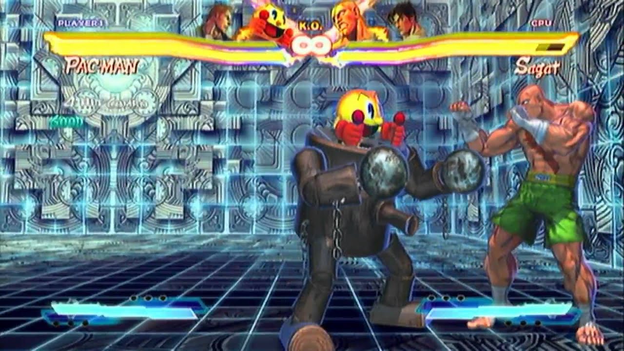 Pacman street fighter x tekken - poounion