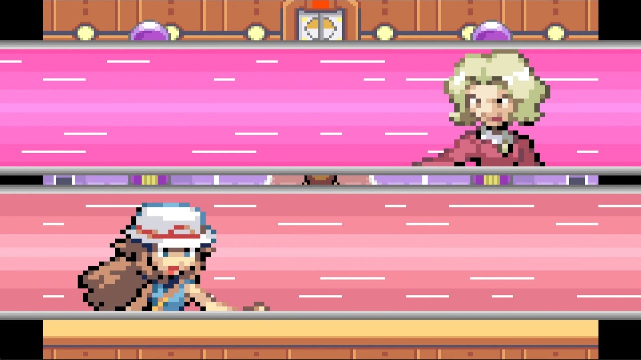 Pokemon Fire Red Deluxe - vs Elite Four Agatha (Postgame) - YouTube