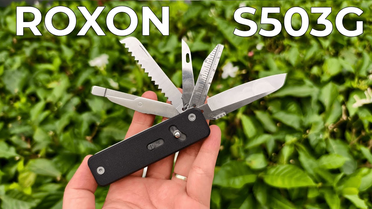 Chưa thể dừng lại : Đập hộp ROXON S503G - Multitools Rất hay - thay thế tools đa dạng - YouTube