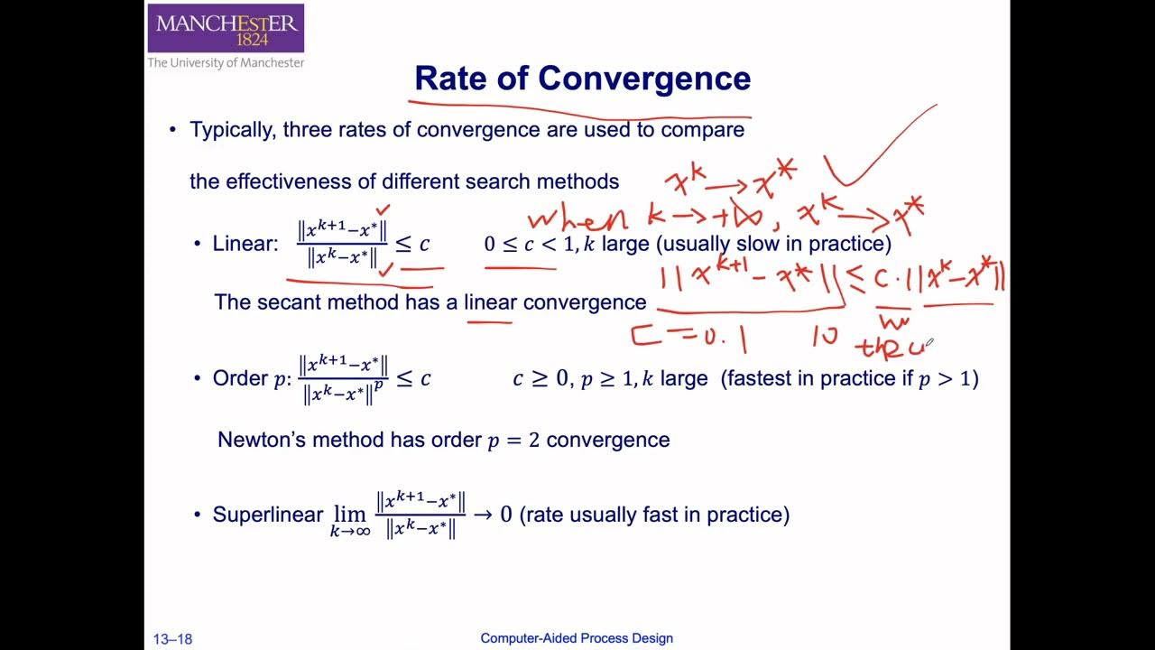 Topic 13-3 Rate of convergence - YouTube