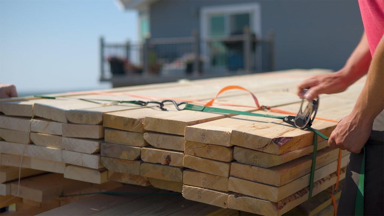 Storing Lumber - YouTube
