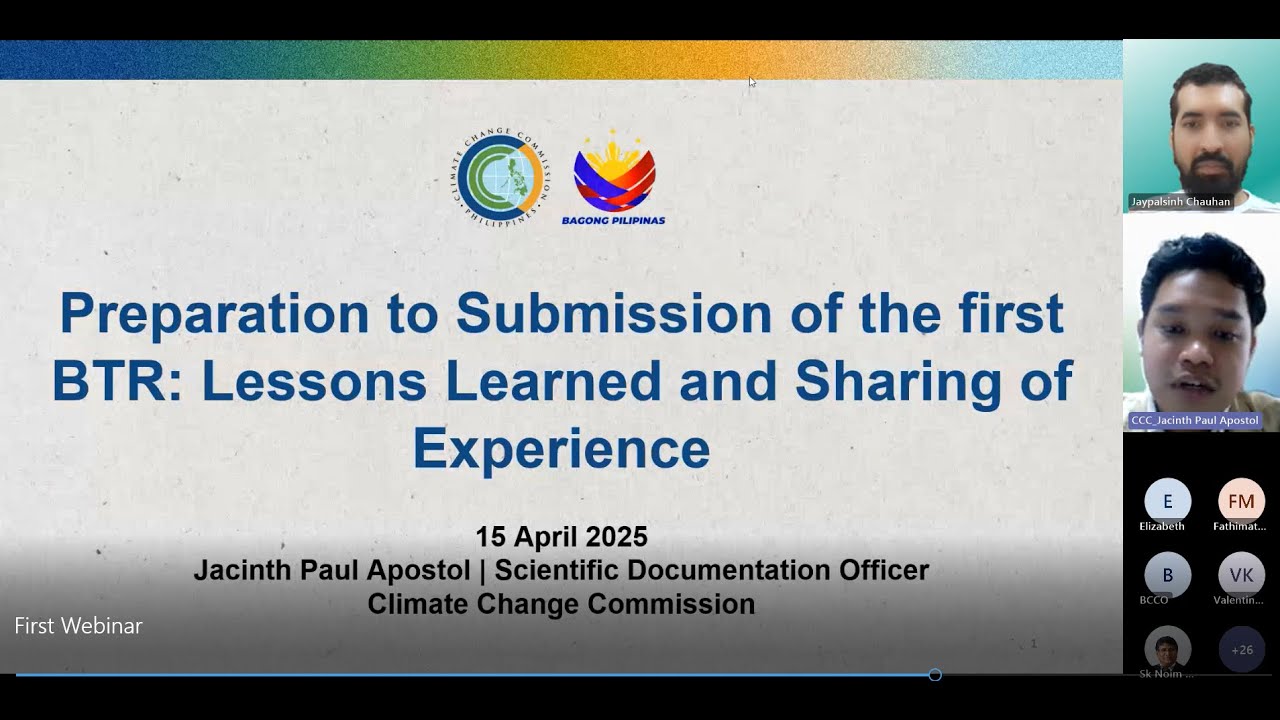 The BTR Cycle - Preparation to Submission of the first BTR - Lesson ...