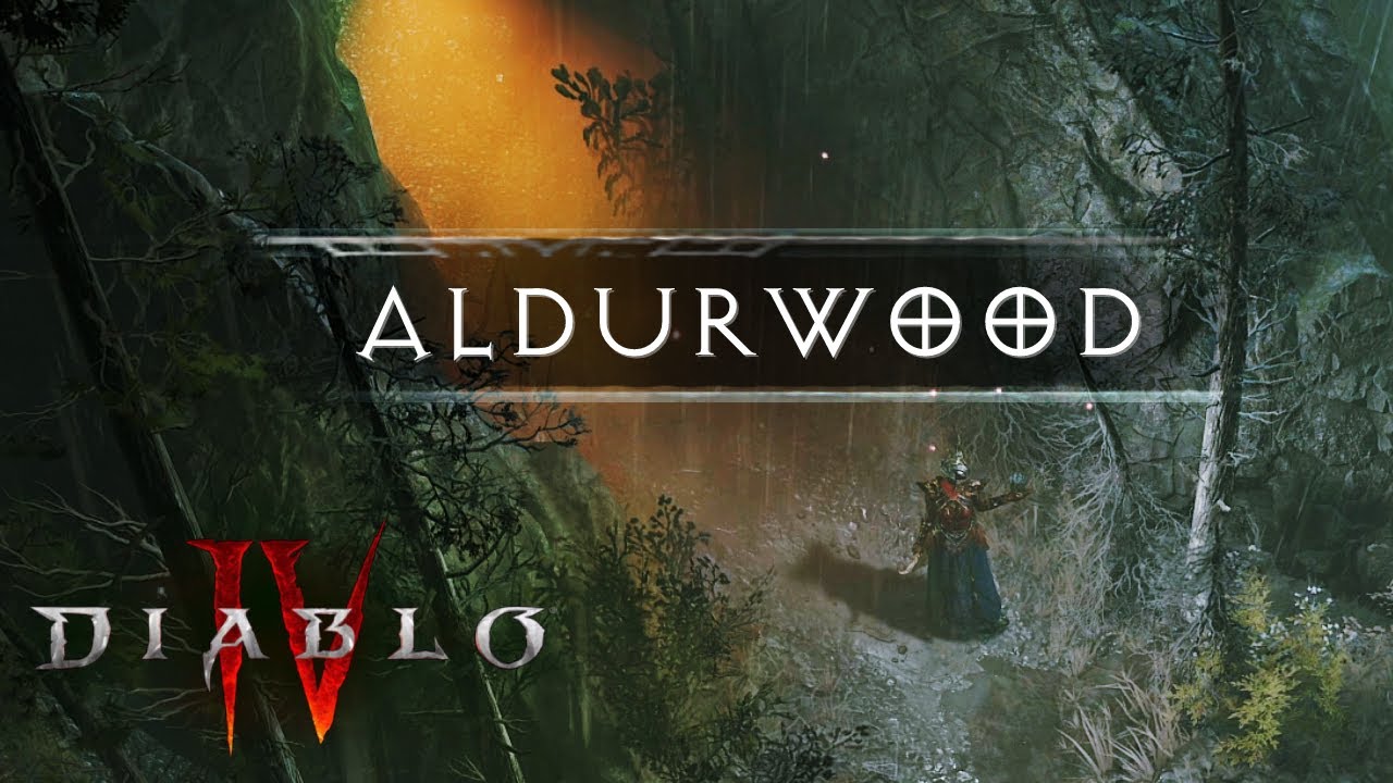 Diablo IV - ACT II - Aldurwood Dungeon OST Music - YouTube