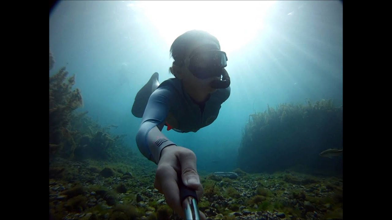 Freediving Barton Springs (GoPro HD) - YouTube