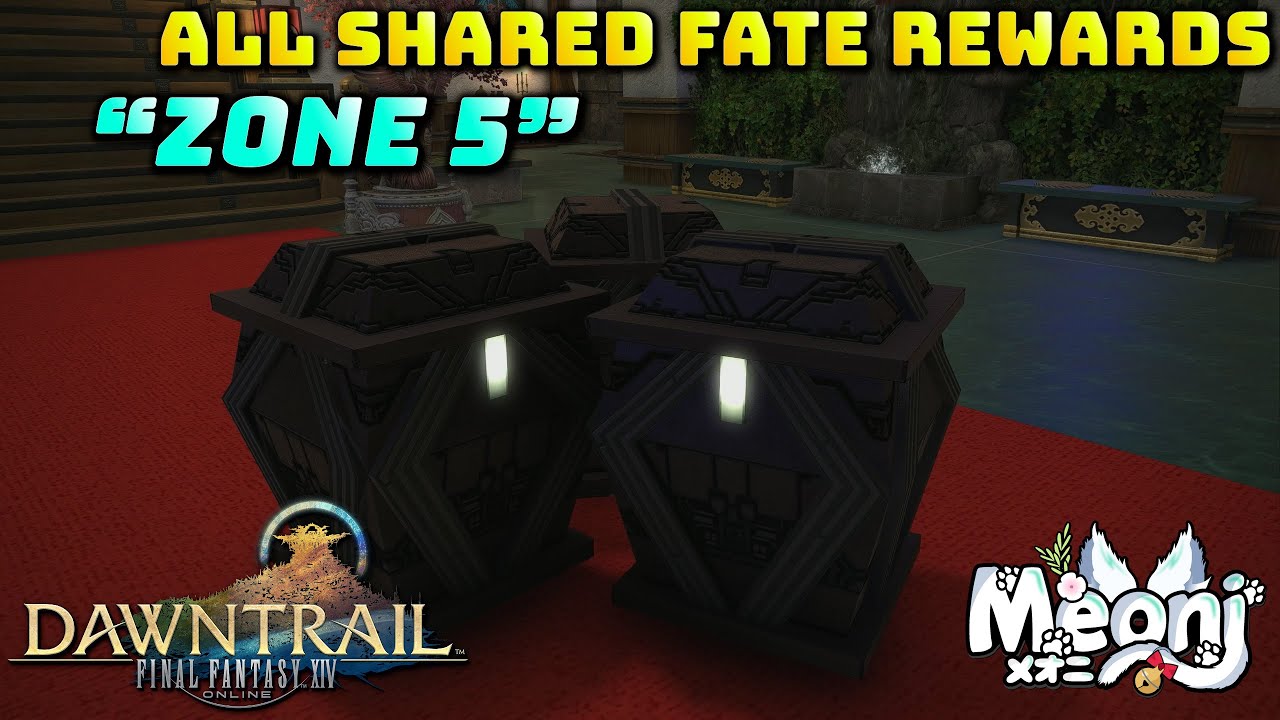 FFXIV: Dawntrail Shared Fate Rewards - Zone 5 - (Contains Zone Spoilers ...