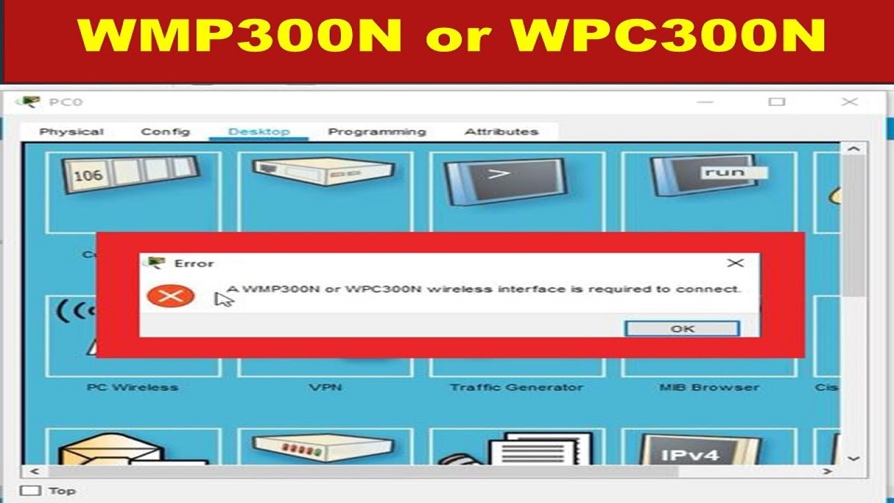 A WMP300N or WPC300N wireless interface is required to connect. | Cisco ...
