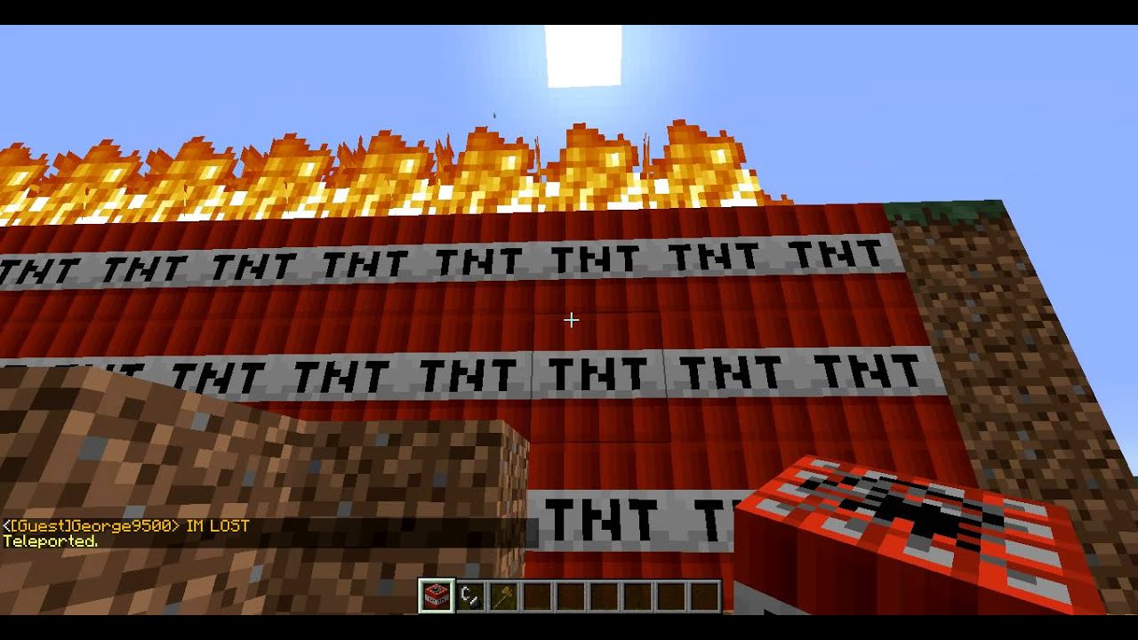 Minecraft Griefing- SPAWN griefing BlasterCraft 1.1! (Part 2 of 2) - YouTube