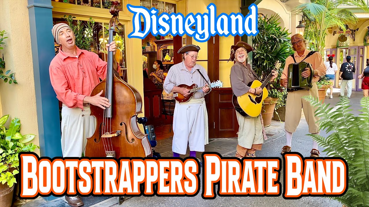 Bootstrappers Pirate Band @ Disneyland - YouTube