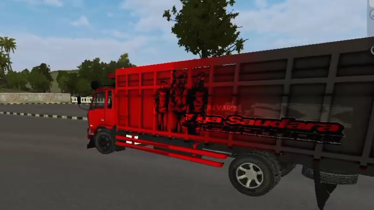 share mod livery Nissan diesel - YouTube