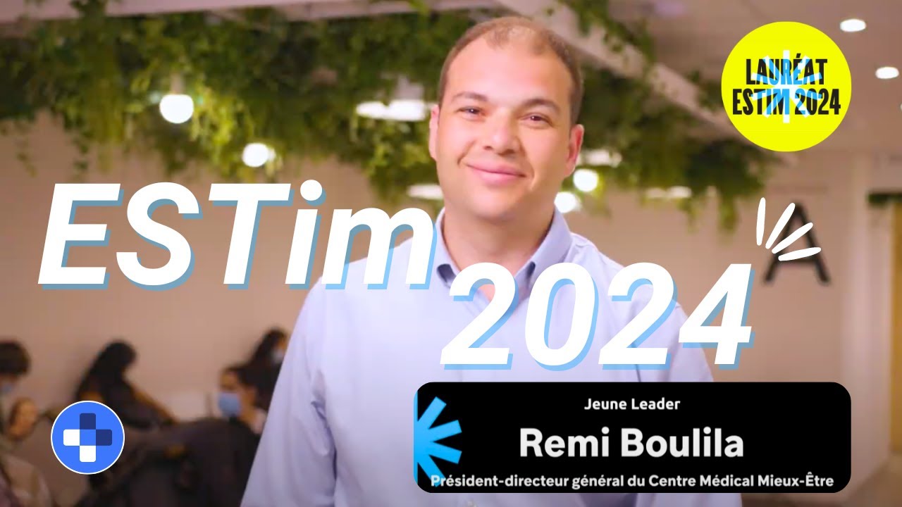 Lauréat Gala ESTim 2024 - Jeune leader | Rémi Boulila - Centre Médical ...