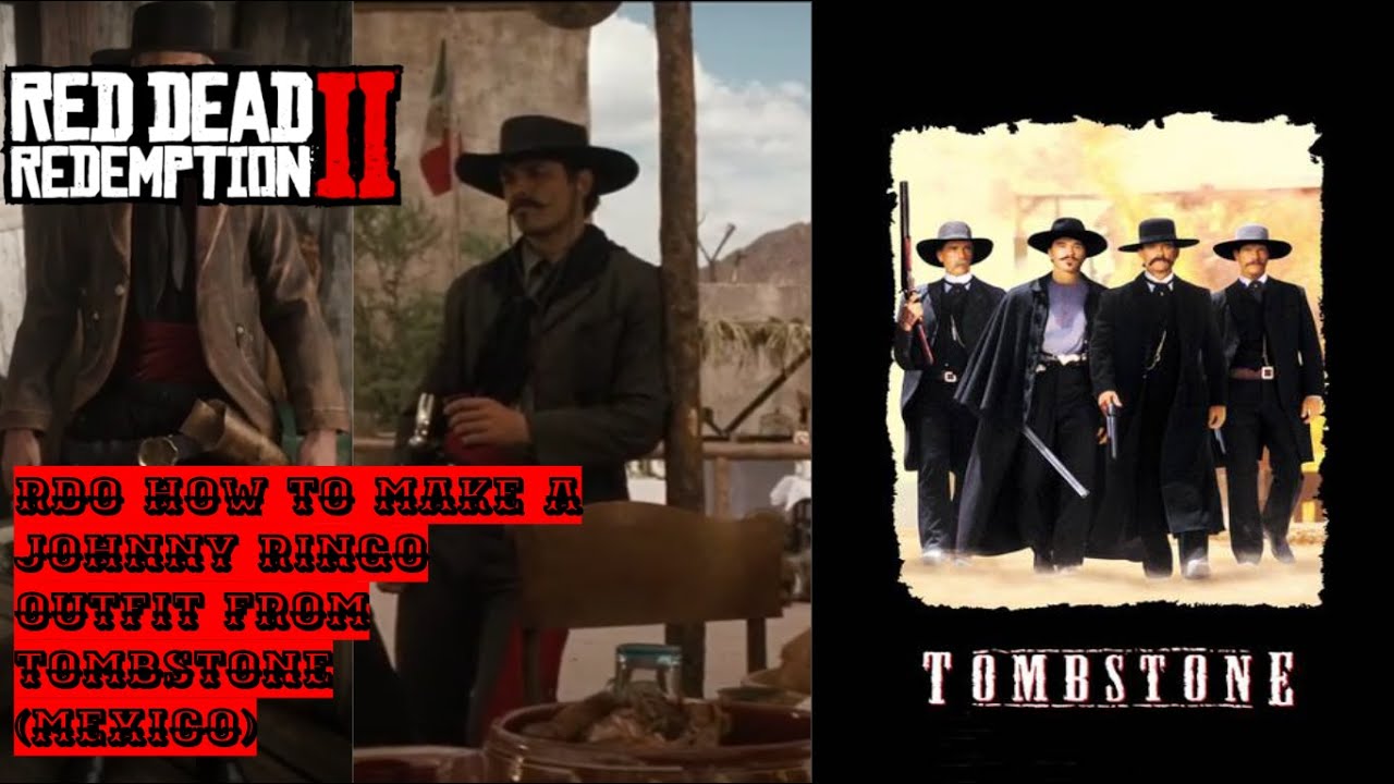 RDO: How to Make a Johnny Ringo Outfit From Tombstone (Mexico) - YouTube
