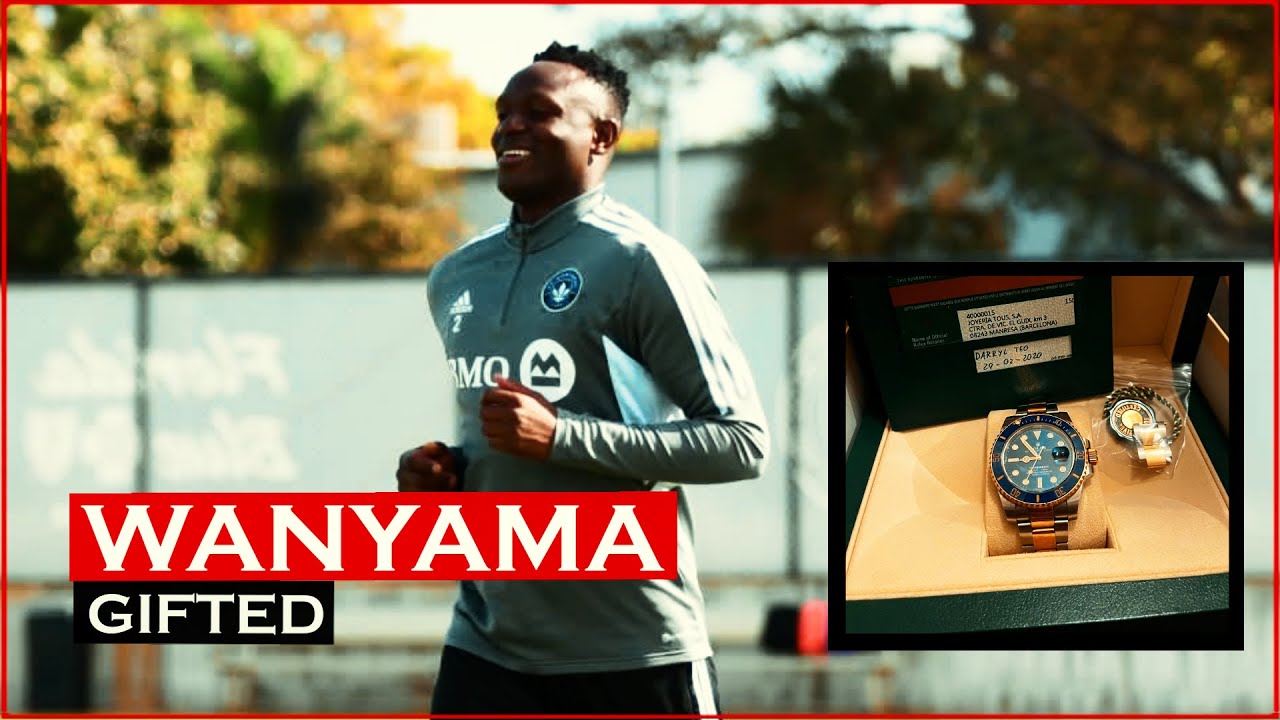 KWELI PESA IKO | Victor Wanyama Gifted Rolex Watch Worth Sh2 million By ...