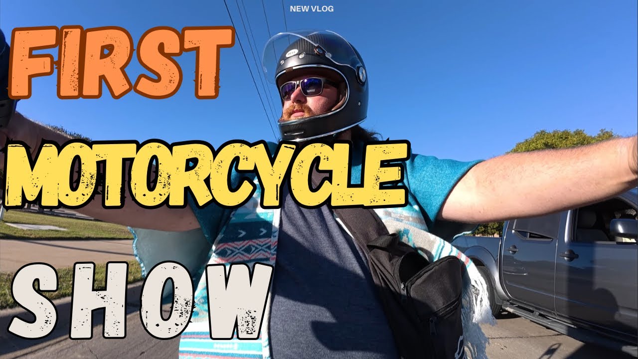 My Harley Enters a Vintage Car and Motorcycle Show - YouTube