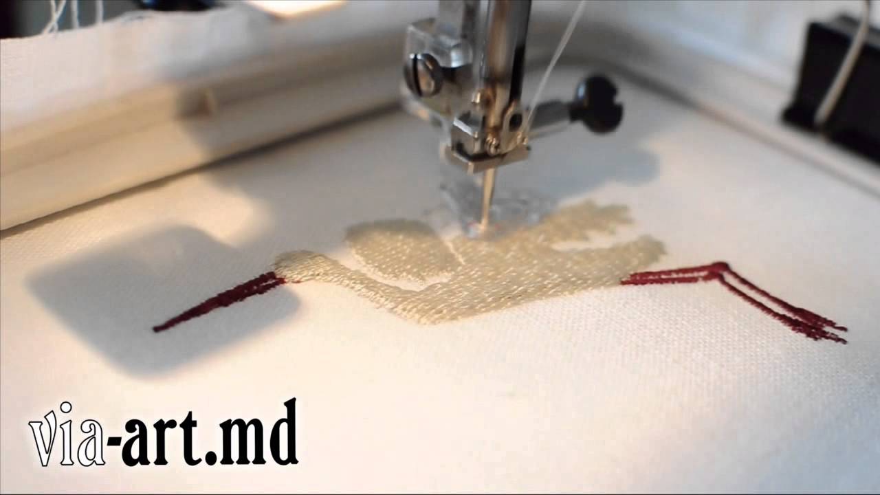 Model de broderie personalizata pentru copii mici - YouTube