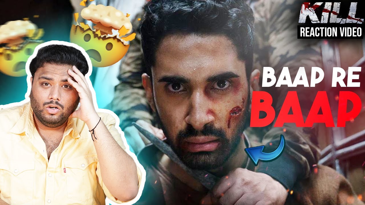 BAAP RE BAAP | KILL TEASER REACTION | Lakshya | Raghav | Tanya | Nikhil ...