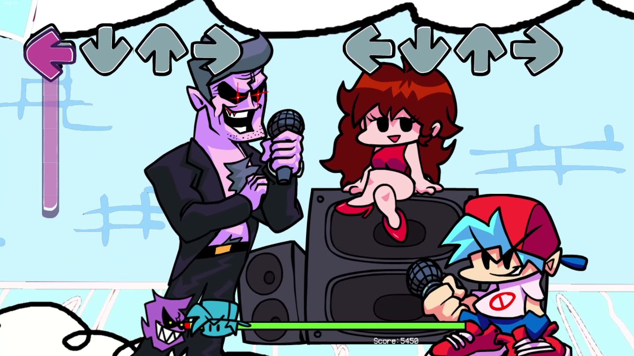 Week 1 Christmas Stage | FNF / Friday Night Funkin - YouTube