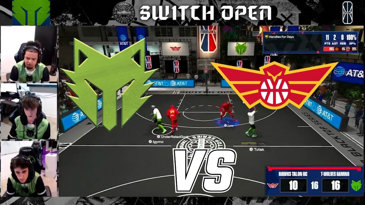 T-Wolves Gaming vs Hawks Talon GC I NBA 2K League 3v3 The Switch I ...