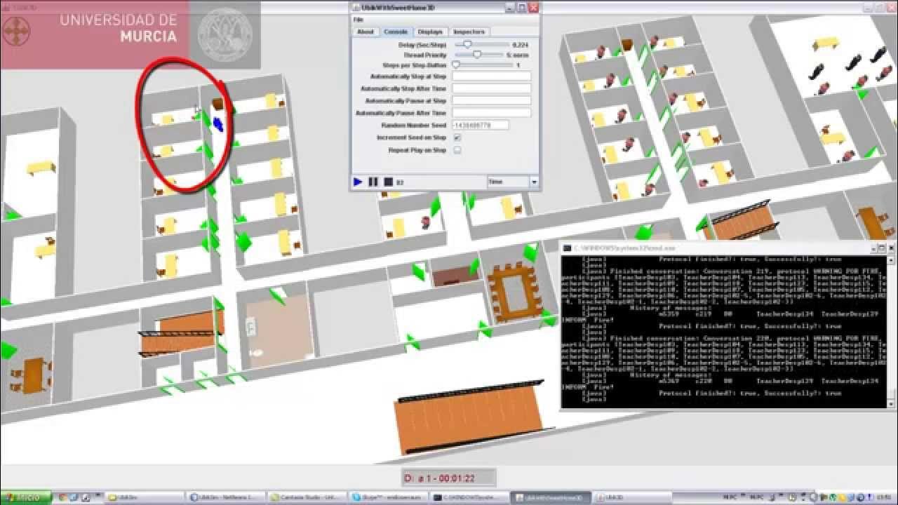 Modelling interacting humans by agent-based social simulation - YouTube