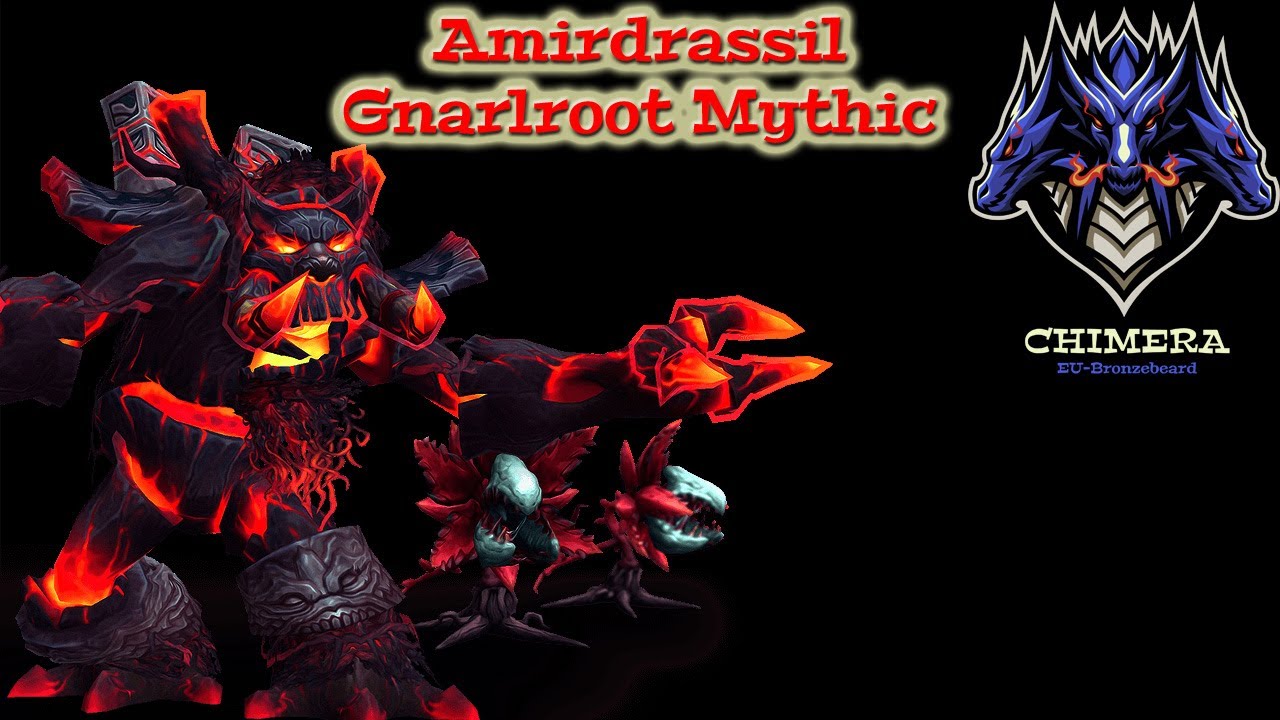 Mythic Gnarlroot - Amirdrassil - Protection Paladin pov - YouTube