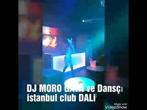 DJ MORO GATA ve Dansci kizlar istanbul club Dali 2017.