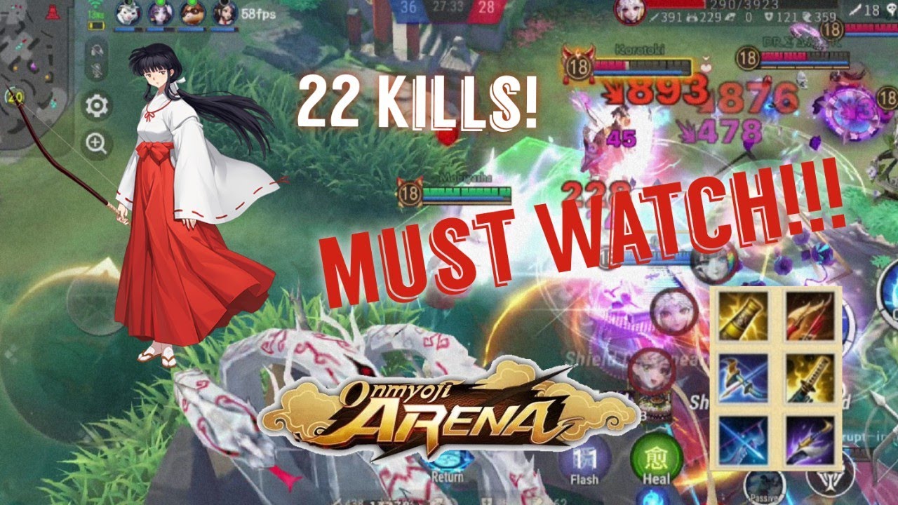 Intense Fight ft. Killing Machine Kikyo | Full Gameplay #5 | Onmyoji ...