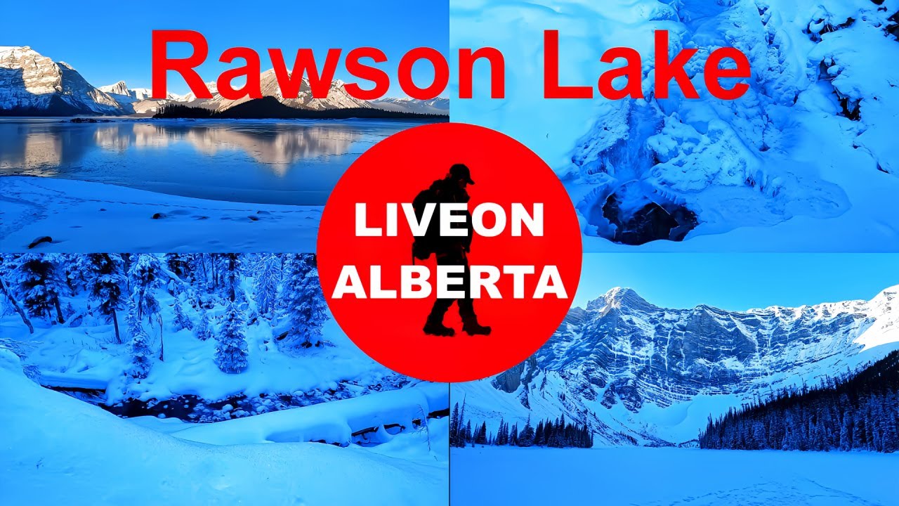 HIDDEN WINTER PARADISE: Hiking the Rawson Lake Trail #canadianrockies ...