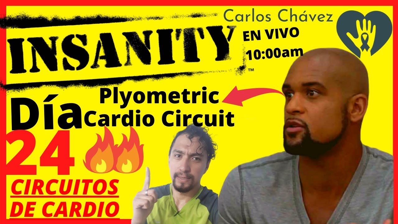 INSANITY COMPLETO EN ESPAÑOL [CARDIO] En VIVO Plyometric Cardio Circuit ...