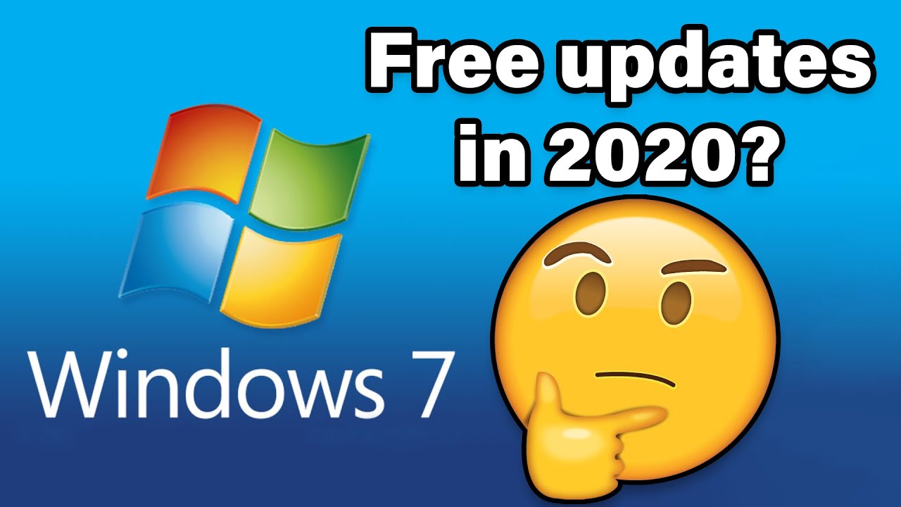 Free Windows 7 Updates in 2020 and beyond - Should you do it? - YouTube