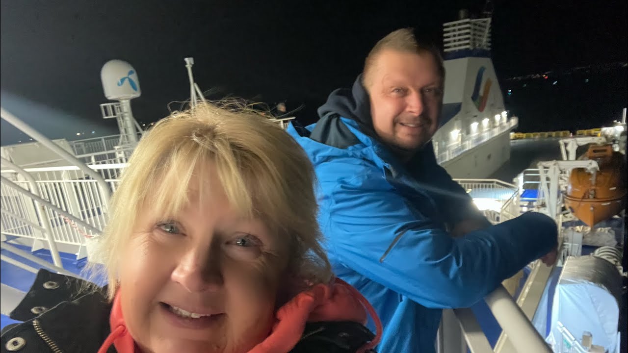 Ferry from Portsmouth to La Harve overnight - YouTube