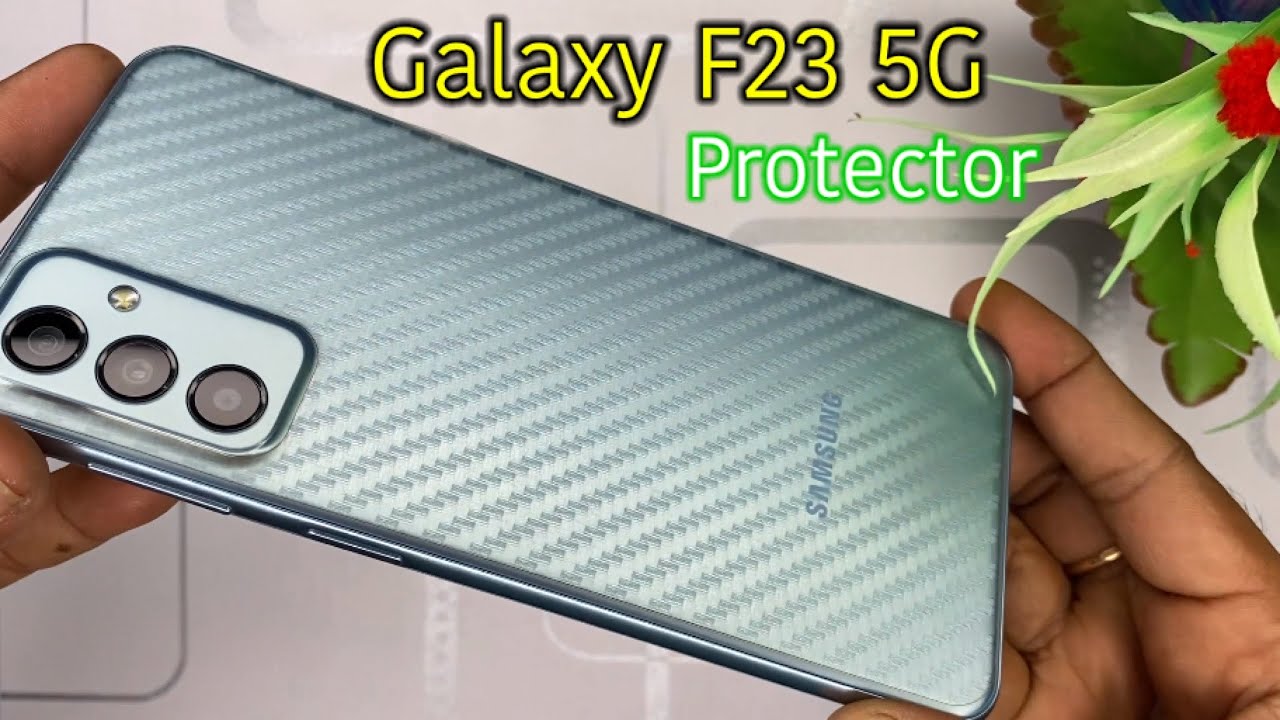 Samsung Galaxy F23 5g Front or Back Protector Review - YouTube