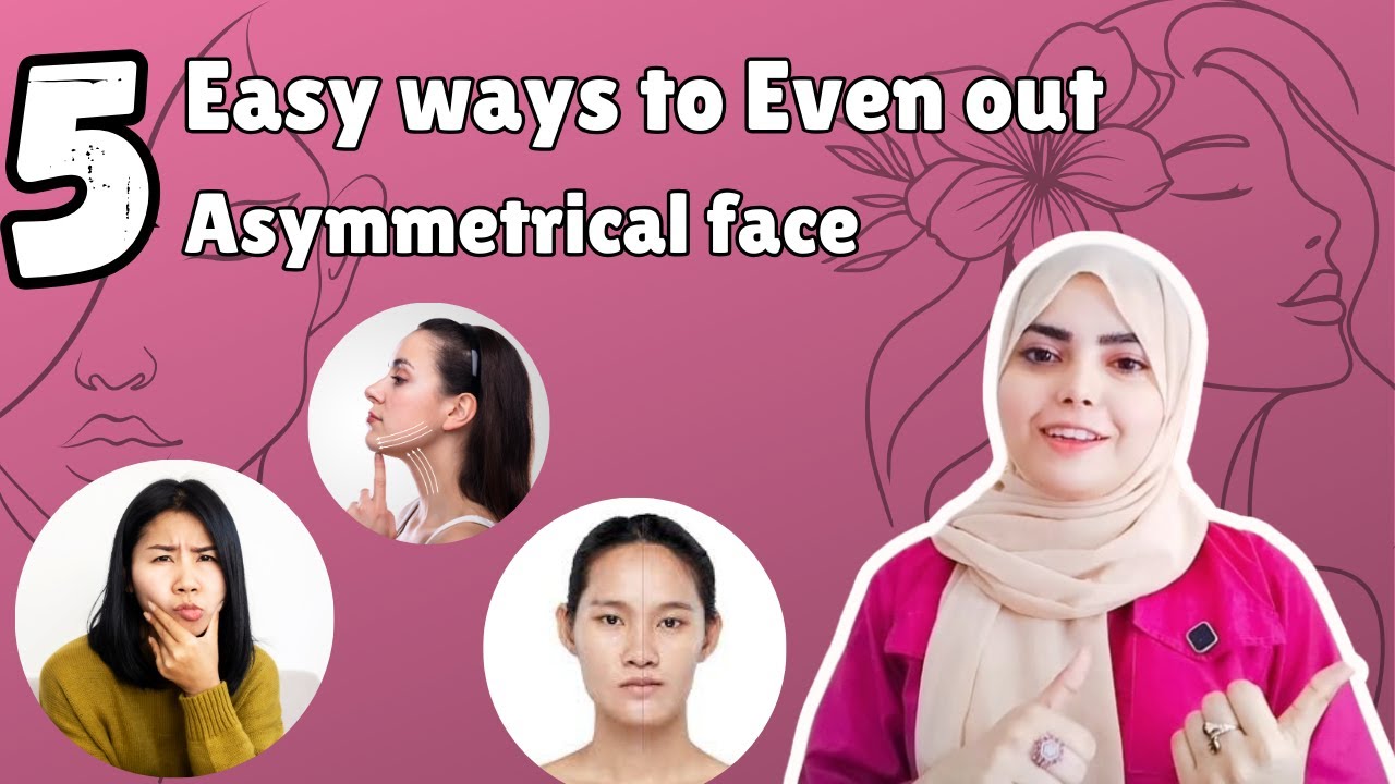 5 Easy Ways to Even out Asymmetrical face | Fix your Face NOW!!! | No ...