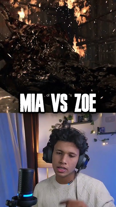 Choosing between Mia and Zoe resident evil 7 #youtubeshorts #ytshorts # ...
