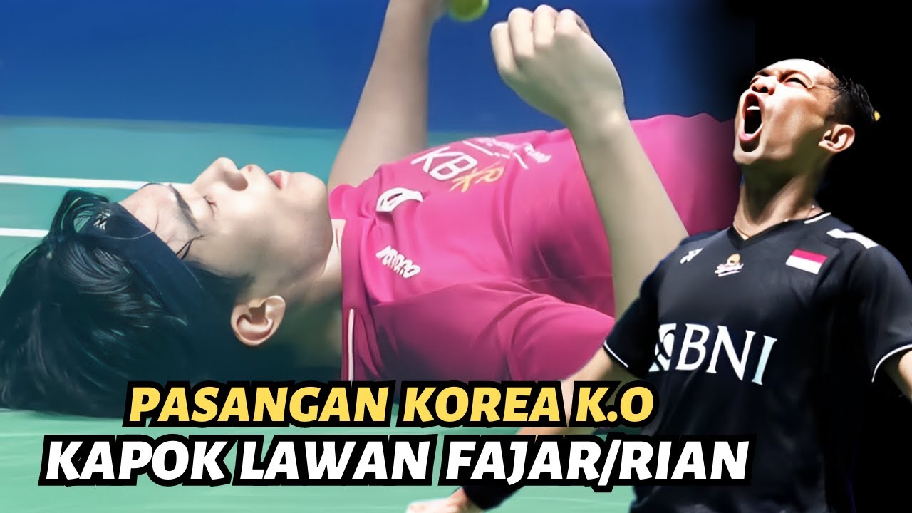 Rival Kesayangan..!!! Begini Cara Fajar/Rian Bikin Pusing Kang Min Hyuk/Seo Seung Jae - YouTube