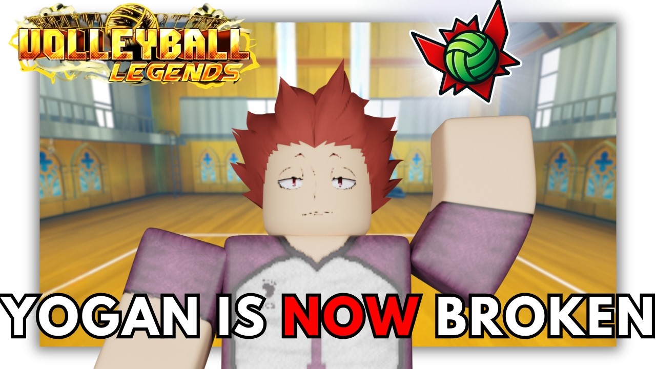 Using **BUFFED** Yogan in Pro Rank | Volleyball Legends - YouTube