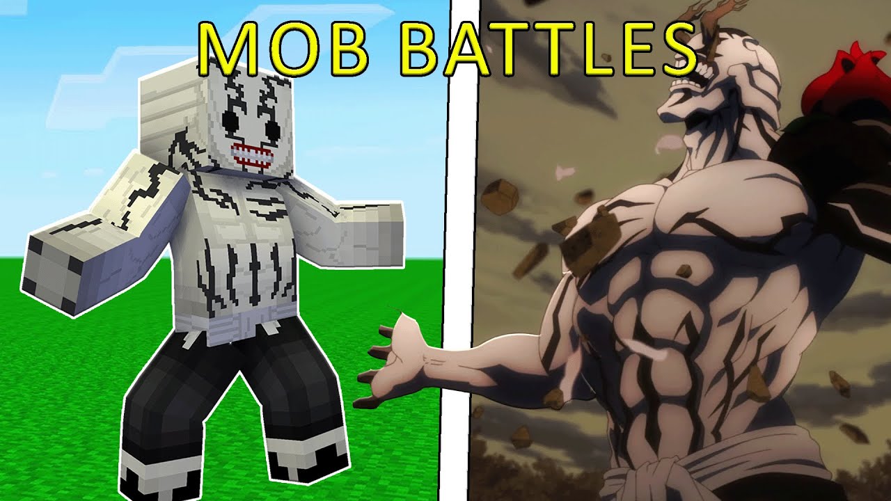 Hanami Mob Battles - Minecraft Jujutsu Kaisen Mod - YouTube