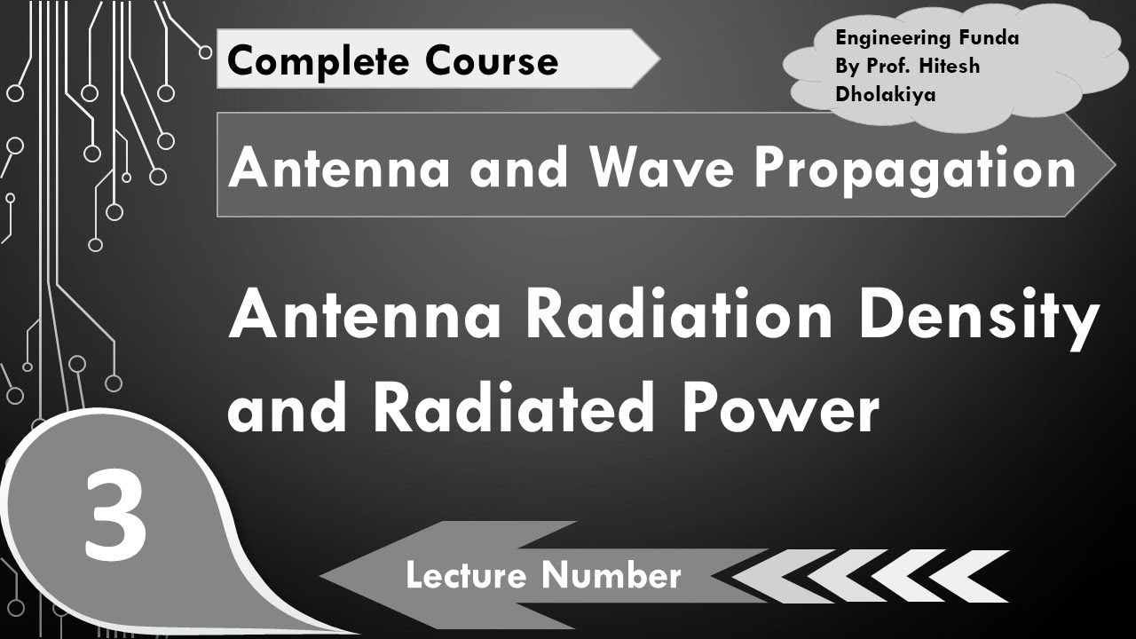 Antenna Radiation Density & Radiated Power in Antenna and Wave ...