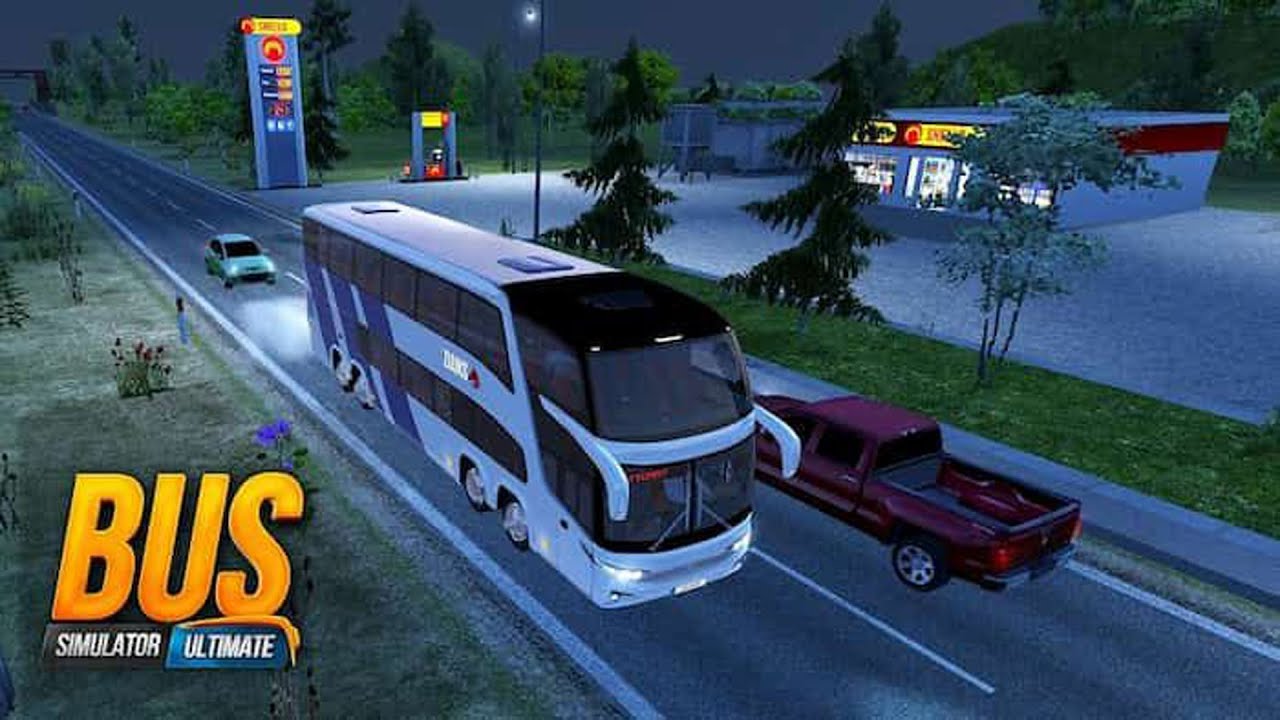 Bus Simulator Ultimate #7 New Blue Cargo Coach Bus Driver Android ...