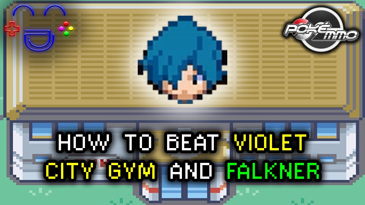 How to Beat Violet Gym & Falkner in Johto | PokeMMO Guide - YouTube
