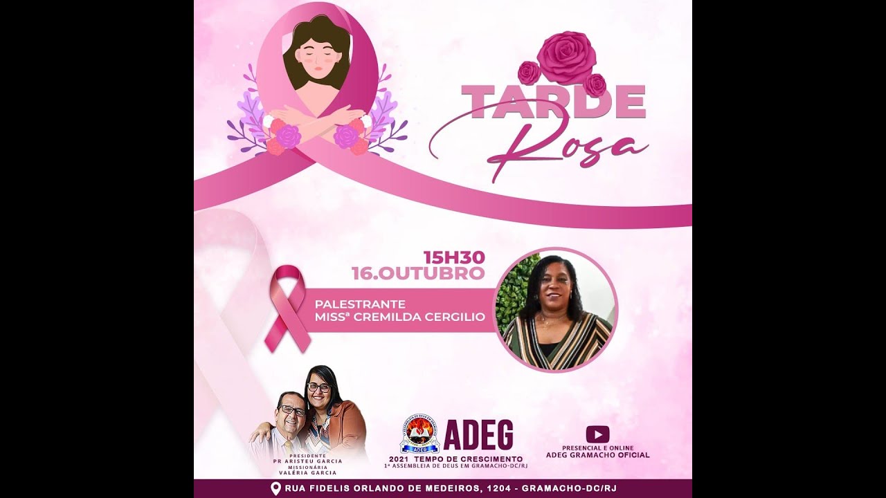Tarde Rosa - 16/10/2021 - YouTube